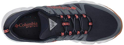 Columbia PFG Men's Megavent II PFG Shoe, Collegiate Navy/Blood Orange, 7 Regular US
