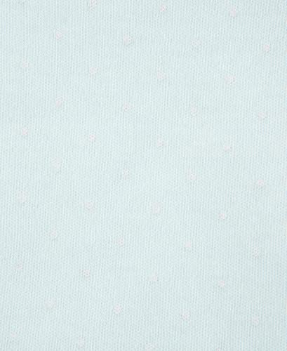 Little Me Baby Girls' 3 Piece Bib and Burp Set, Floral, Mint Print, One Size
