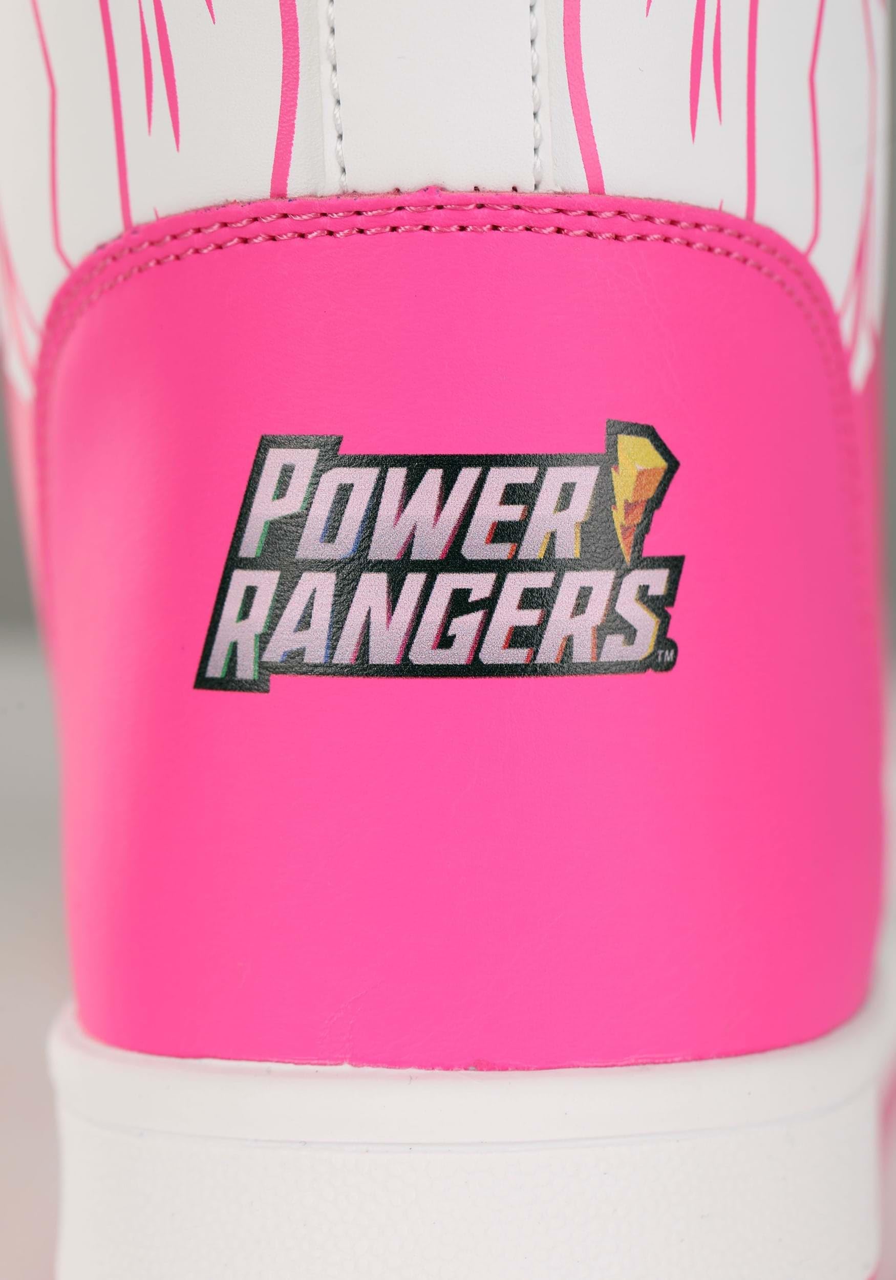 Costume Inspired Power Rangers Sneakers - Pink