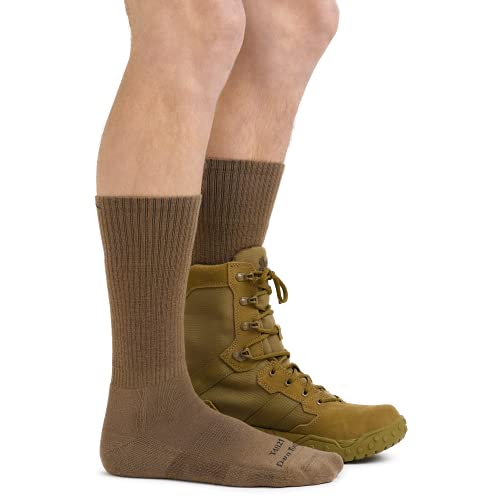 DARN TOUGH Tactical Midweight Boot Sock (Style #T4021) - Desert Tan, X-Large