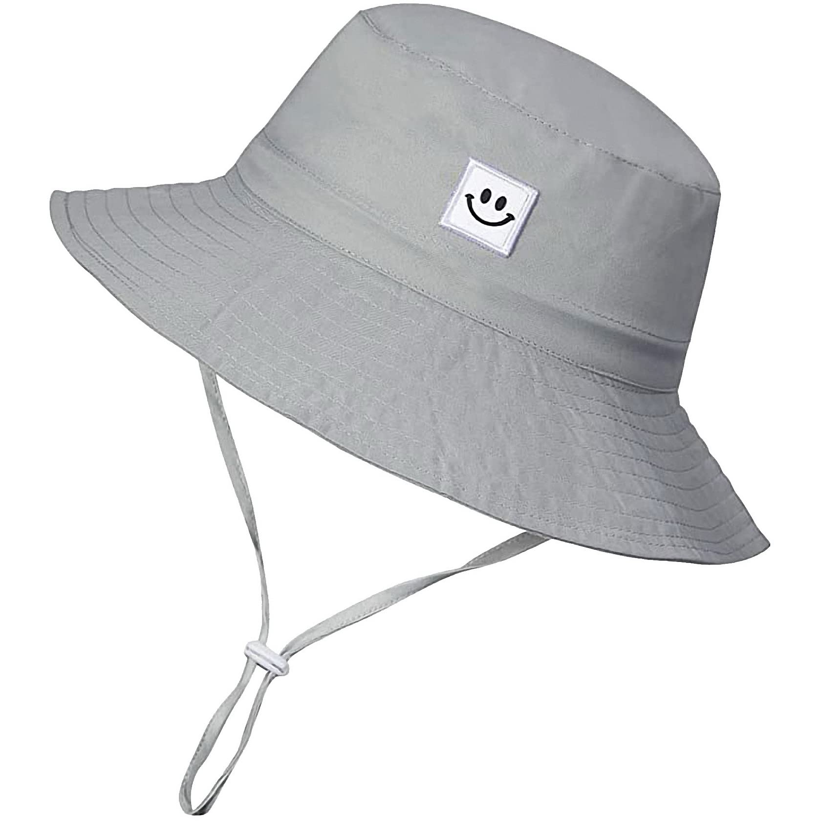 Toddler Sun Hat Beach Bucket hat for Girls 6-24 Months 2Pack