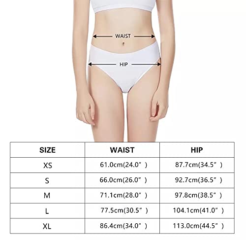 Cumagical Golden Retriever Women's Sexy Underwear Animal Retro Pattern Fashion Bikini Briefs
