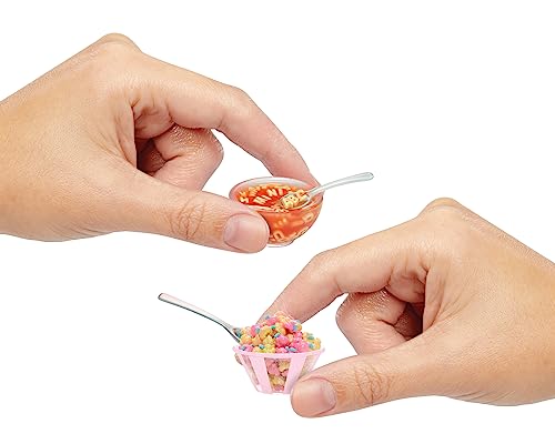 MGA's Miniverse Make It Mini Food Cafe Series 2 Mini Collectibles, Mystery Blind Packaging, DIY, Resin Play, Replica Food, NOT Edible, Collectors, 8+