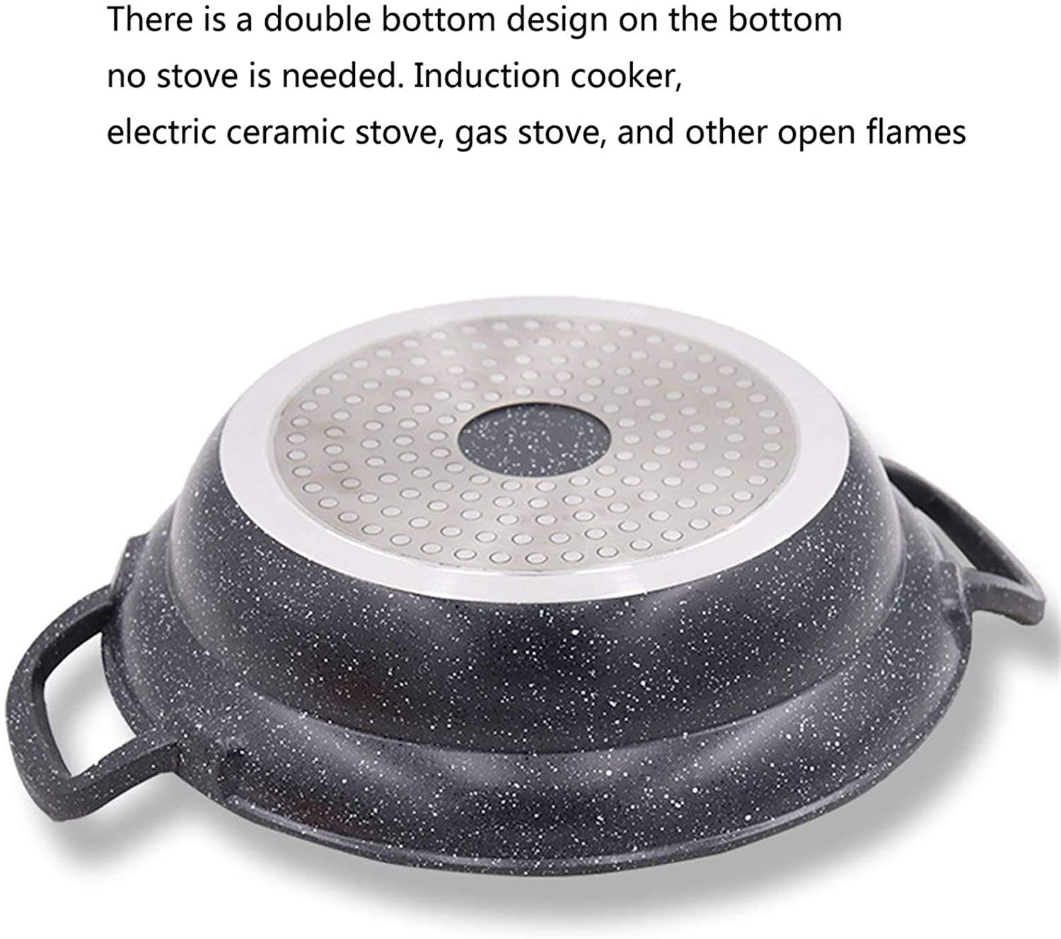 QIANMEI Ceramic Tagine Pot 20 cm Cast Iron Tagine|Slow Cooker with Enamel Lid Pot for Cooking Healthy Food|Smoke-Free Non-Stick Cookware Saucepan