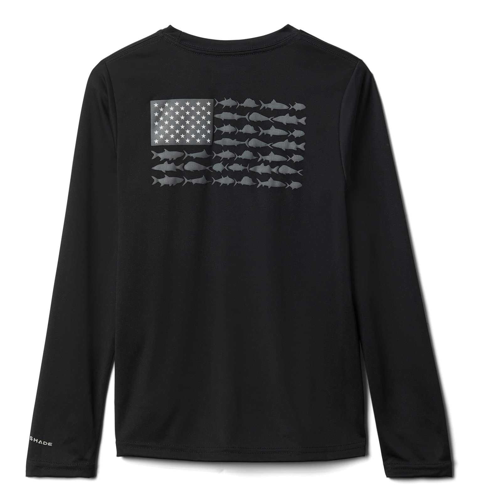 Columbia Youth Boys Terminal Tackle PFG Vintage Poster Ls Black