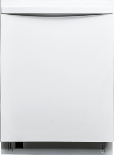 Kenmore 24" Built-In Stainless Steel Tub Dishwasher with EasyFlex 3rd Rack, SmartWash, UltraWash Plus, TurboDry, and MoreSpace Adjustable Rack, Energy Star Certified, White