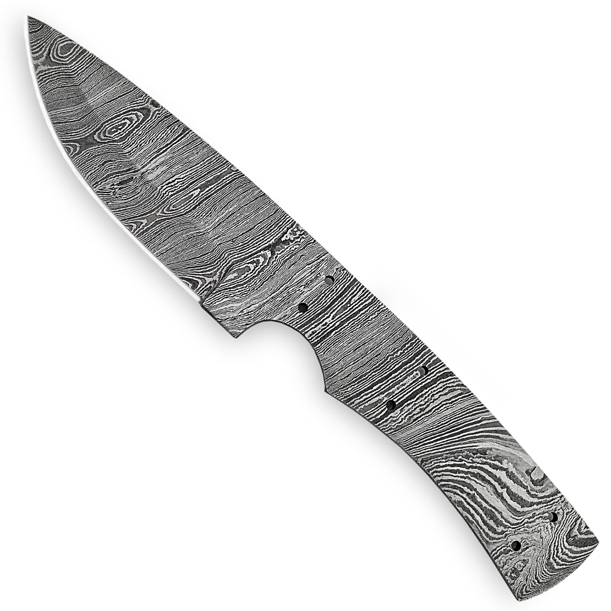 ColdLand Knives | Custom Handmade Damascus Steel Full Tang Blank Blade for Tracker Knife Making Supplies SB50