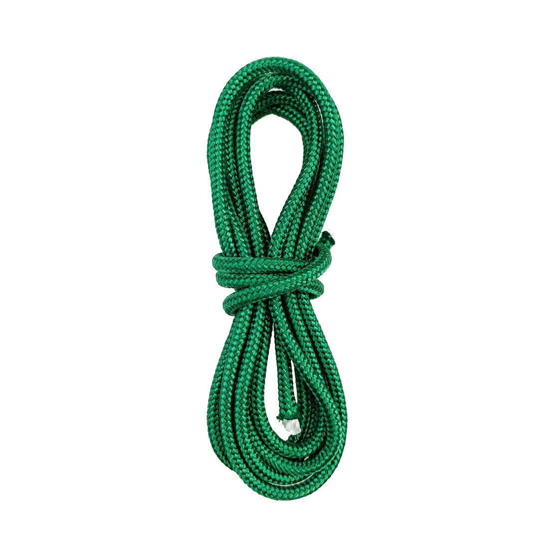 CUPID 12 Feet Archery D Loop Rope Bow String Release Nock Durable Wire U Nok Ring Nocking Loop Buckle, 2.4mm 0.09 in (Green)
