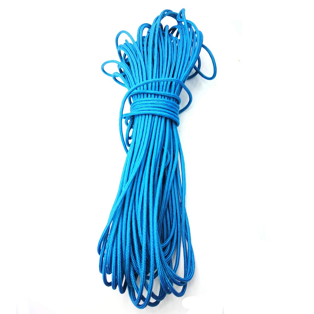 CUPID 12 Feet Archery D Loop Rope Bow String Release Nock Durable Wire U Nok Ring Nocking Loop Buckle, 2.4mm 0.09 in