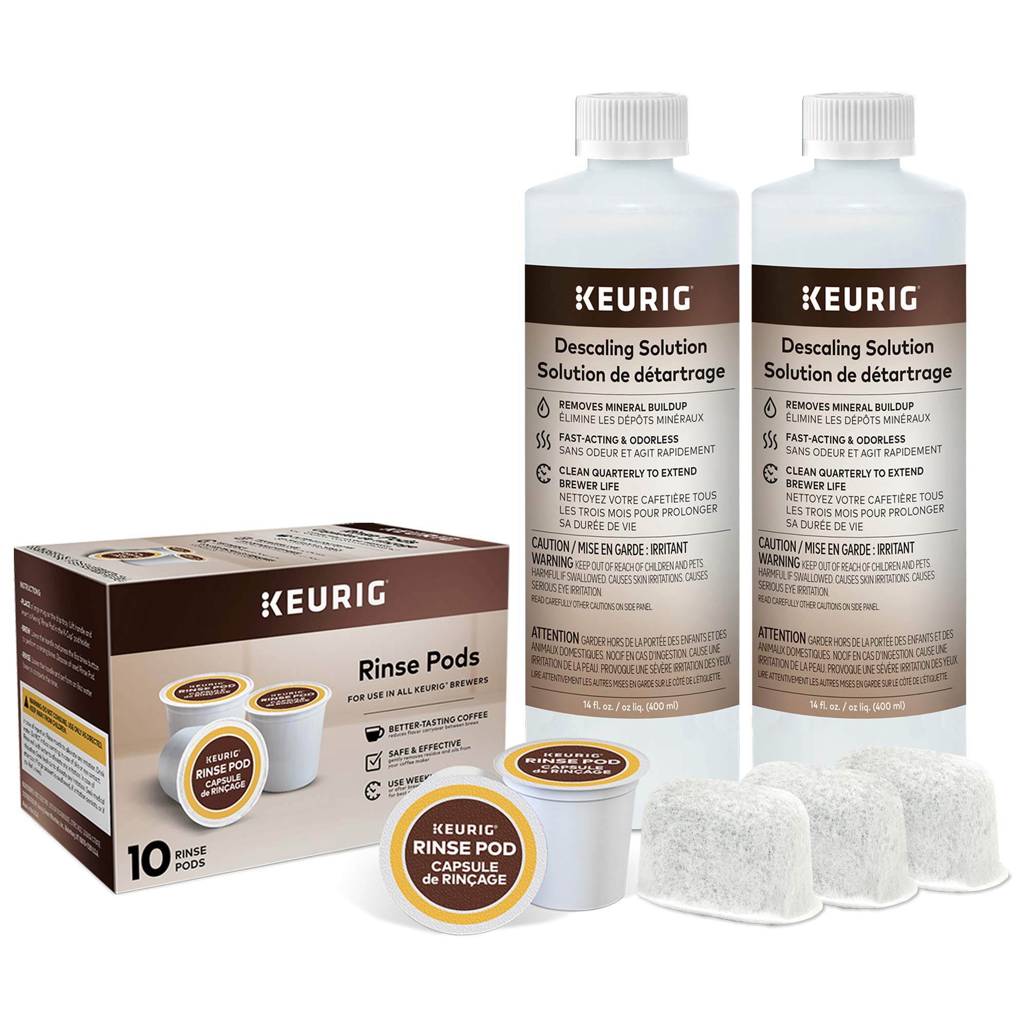 Keurig K-Classic Coffee Maker K-Cup Pod & Brewer Maintenance Kit
