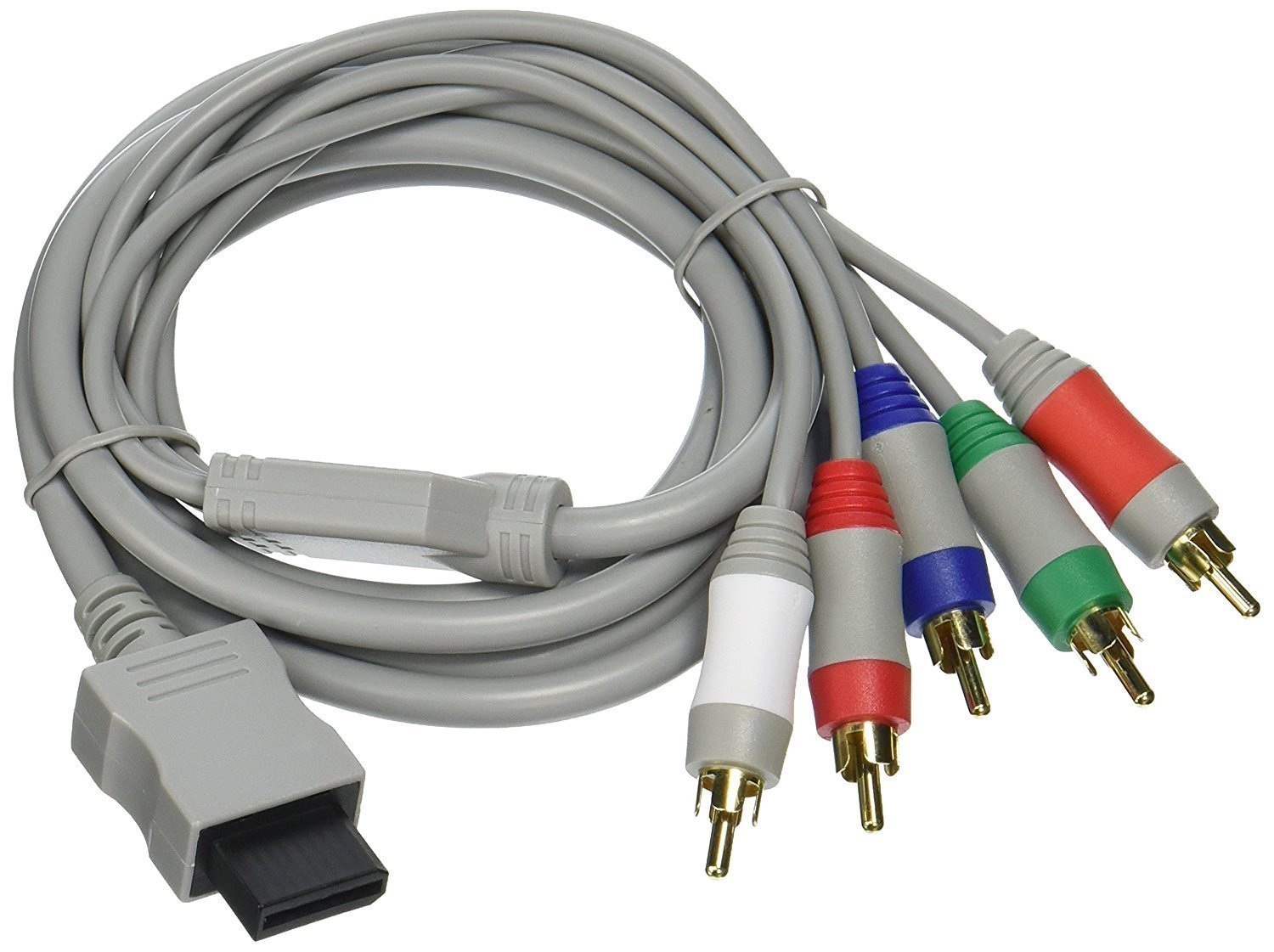 Component HD AV Cable to HDTV-EDTV (High Definition 480p) Compatible with Nintendo Wii and Wii U 6 Feet