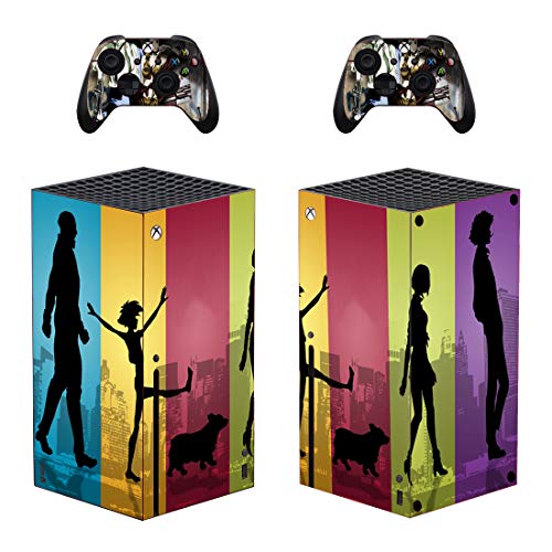 Cowboy X-box-One-Series X Console Vinyl Skin Decal Stickers for X-box-One-Series X Controller Skin KAJAL MANI