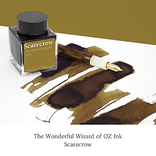 Scarecrow - The Wonderful Wizard of Oz Literature Ink Set_Bottled Ink Fountain Pen Dip Pen Writing Instrument Calligraphy Drawing