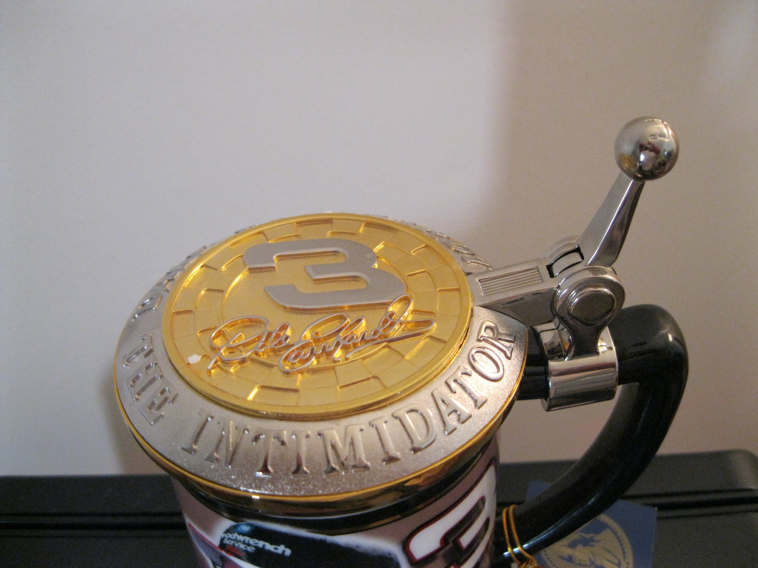 Dale Earnhardt - The Bass Pro Shop Tankard--The Franklin Mint--COA