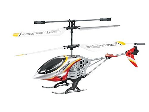 Dazzling Toys Remote Controlled Helicopter - Red - 3.5 Channels for Accurate Flying - Alloy Design