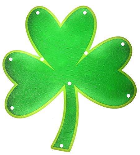 Impact Innovations Shamrock Lighted Window Decoration Indoor Outdoor Use 14β x 12.5β