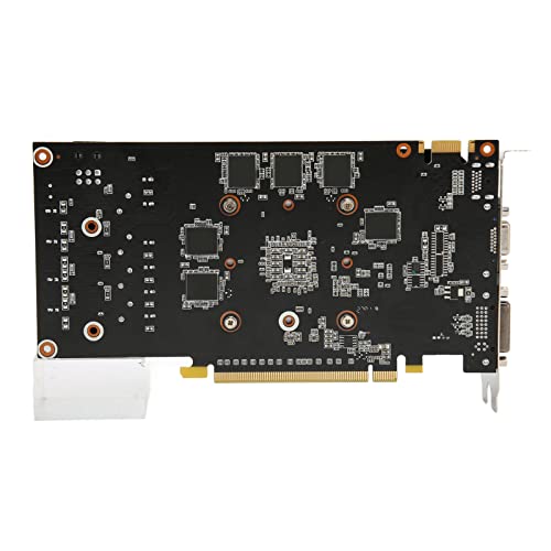 PUSOKEI GTX550Ti Graphics Card, 6GB 192BIT GDDR5 PCI E 2.0 Gaming Graphics Card, Support DirectX11, 3D Stereo Display, Dual Fan HD MI VGA DVI Graphics Card for Gaming PC
