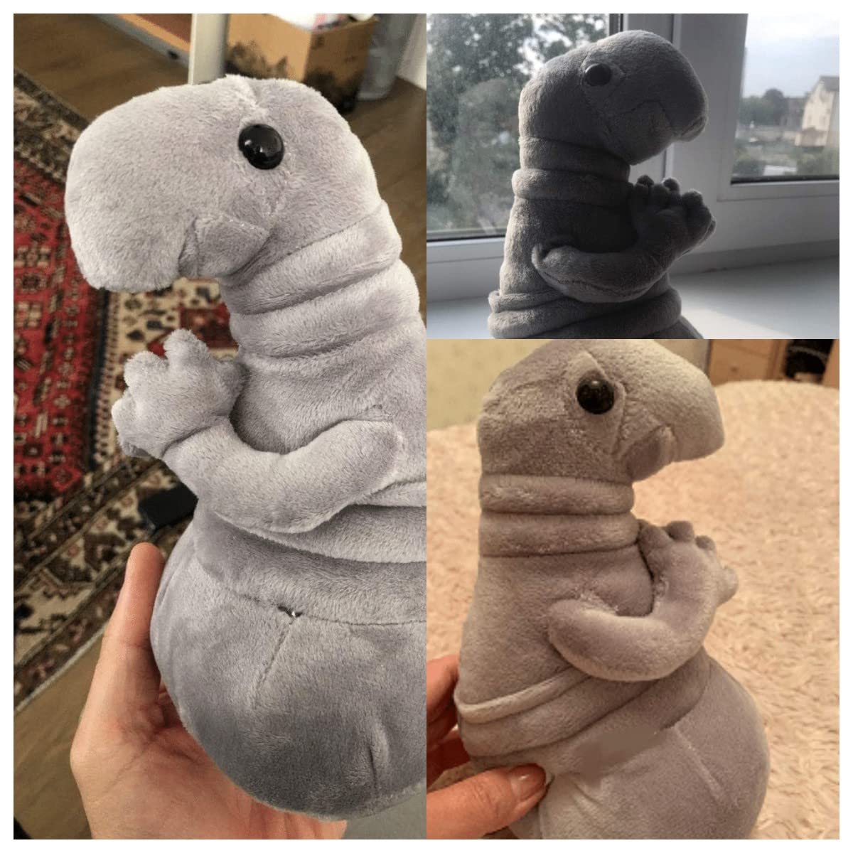 Vercico Zhdun Meme Plush Toys Weird Stuff Plushies Stuffed Animals for Boys Weird Gifts Homunculus Loxodontus 20cm