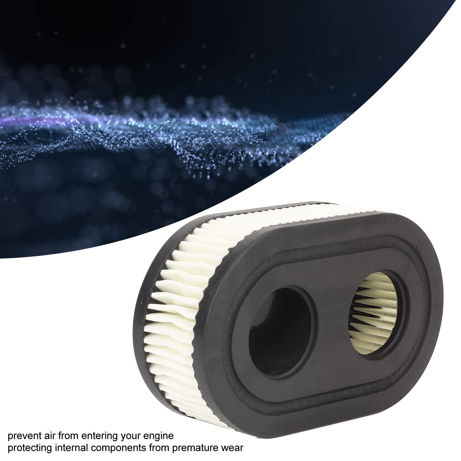 GLOGLOW Lawn Mower Air Filter, Air Intake Prevent Filter Replacement for MB 448.1 T Engine Lawn Mower