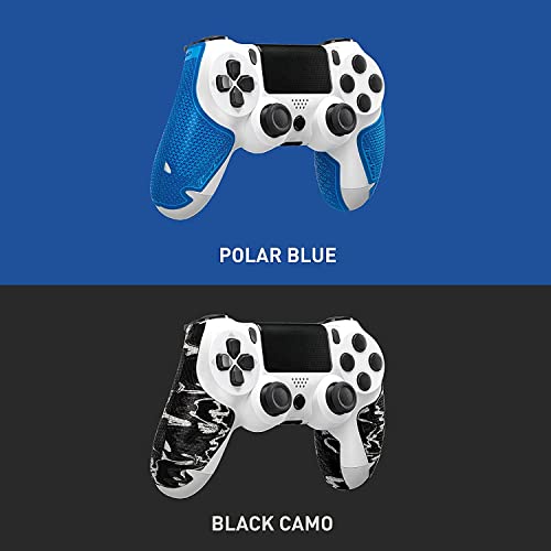 Lizard Skins DSP Controller Grip for PS4 Controllers – PS4 Gaming Grip - Playstation 4 Compatible Grip 0.5mm Thickness - PRE Cut Pieces - Easy to Install – 10 Colors (Black Camo)