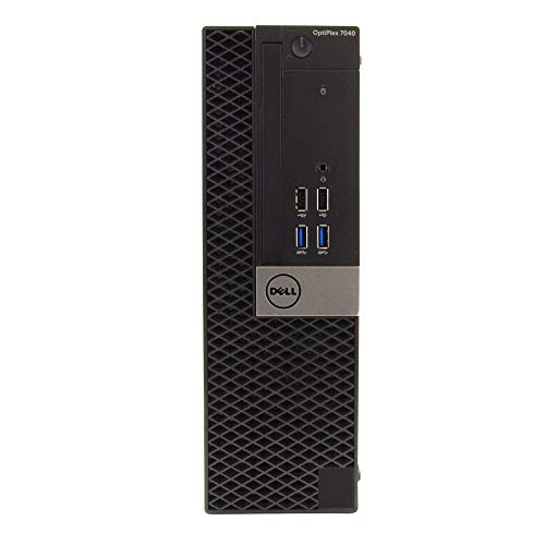 DELL Optiplex 7040 Small Form Business Desktop Computer (Intel Core i5-6500 3.2GHz,8GB DDR3 RAM,256G SSD,DVD-ROM, Display Port, HDMI, USB 3.0, Windows 10 Pro 64-Bit) (Renewed)']
