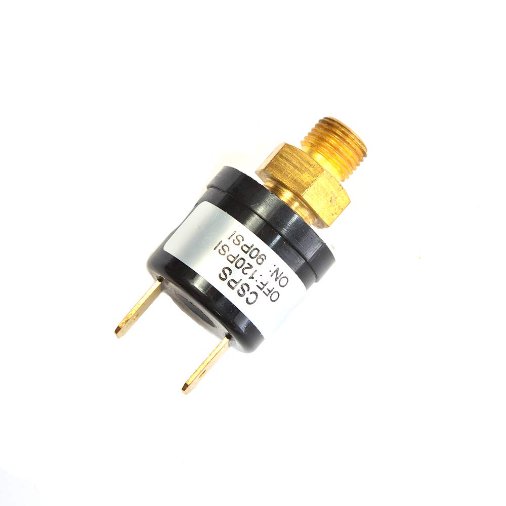 Comimark 1Pcs 90 PSI -120 PSI Air Compressor Pressure Control Switch Valve Heavy Duty