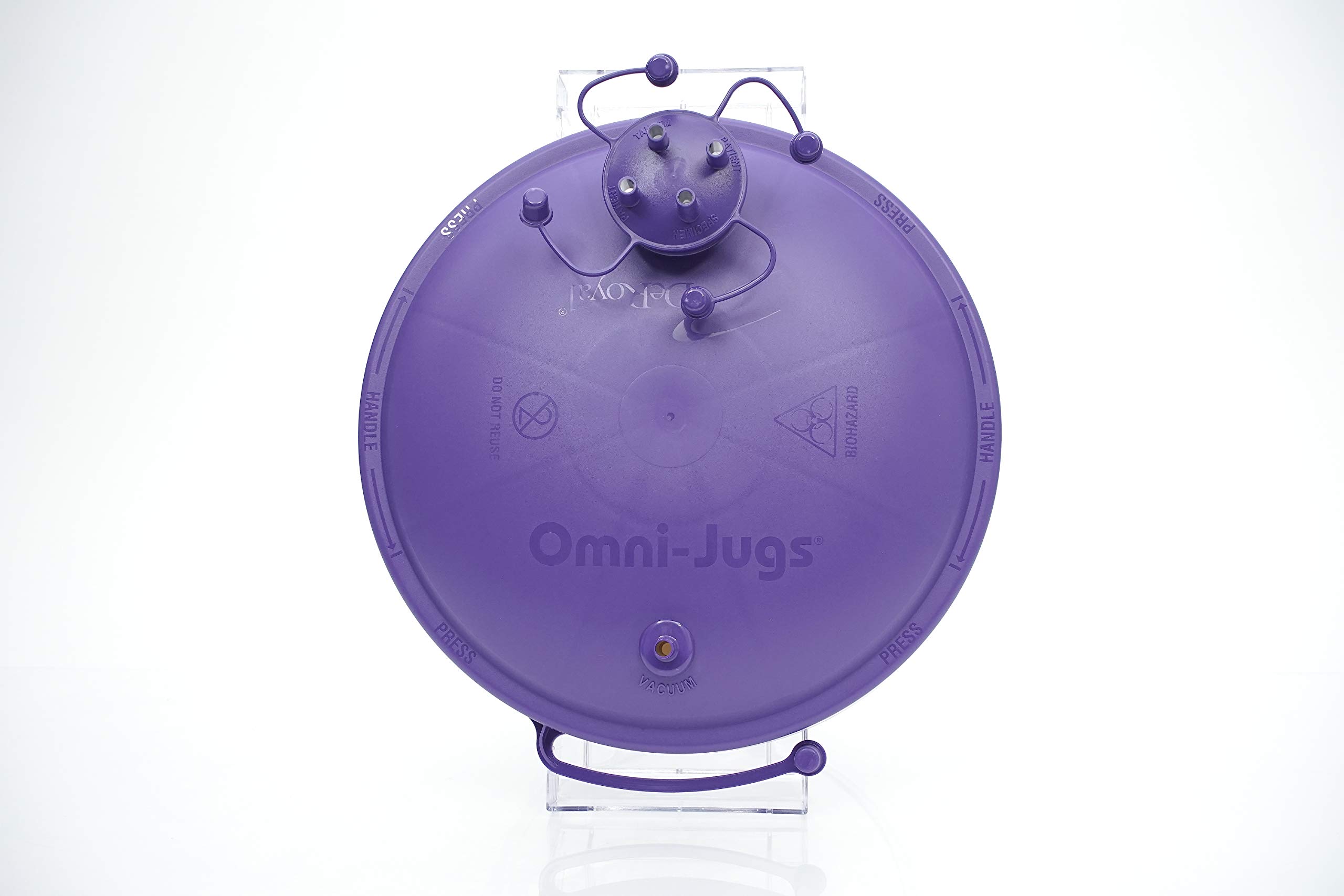 DeRoyal 5036-00 Industries Omni-Jug Suction Canister, Large Volume, 16000cc, Pack of 4