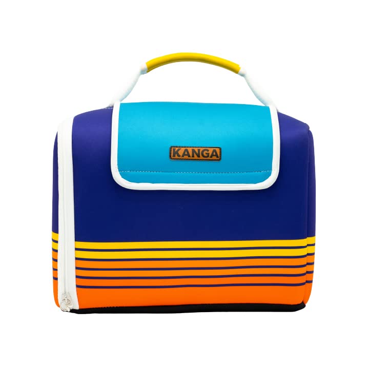 Kanga Insulated Cooler Bag - Soft Cooler Bag - 24 Pack Beer and Seltzer Drink Cooler - Insulated and Durability Tested - Kanga Kase Mate Cooler - Retro