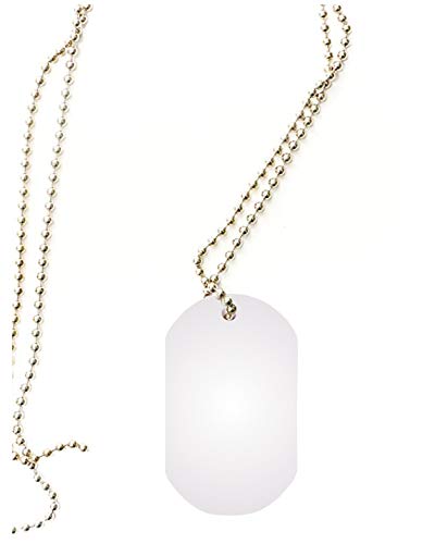 Custom Photo Double Sided Dog Tag with Chain