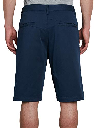 Volcom Men's Vmonty Stretch Chino Short, Dark Navy 1, 40