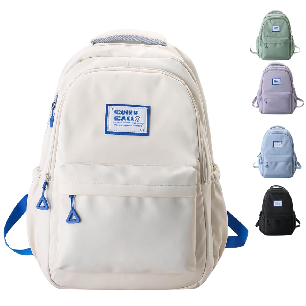 ENYNN Cute Backpack Aesthetic Backpack Large Kawaii Backpack for Women Laptop Backpack Large Backpack for Women