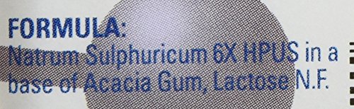Cold and Flu Medicine, Nausea Relief, Homeopathic Treatment, Hyland's Cell Salts #11 Natrum Sulphuricum 6X Tablets, 1000 Count