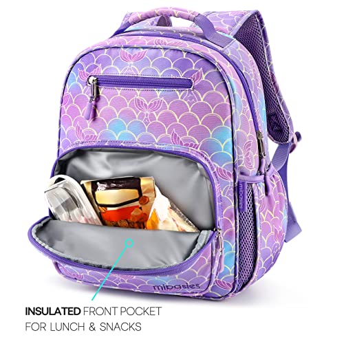 mibasies Mermaid Lunch Bag and Backpack for Girls