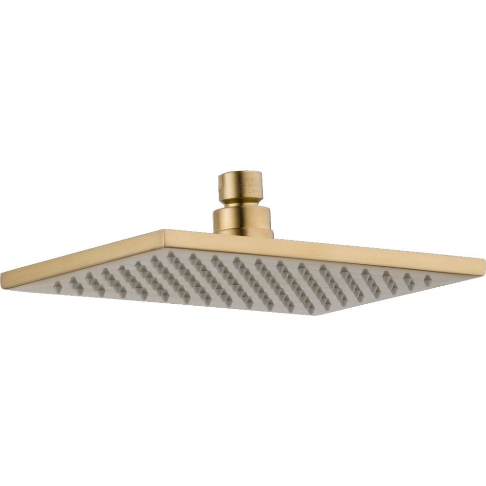 Delta Faucet Single-Spray Rain Shower Head, Champagne Bronze RP62955CZ