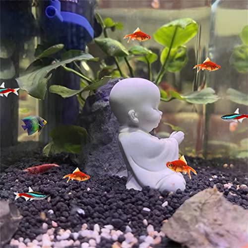 livelyfish Aquarium Decorations Asian Japanese Shinto Torii Gate Fish Tank Decorations Miniature Shrine Japan Style Ornament Underwater Landscape Decoration (S-1)