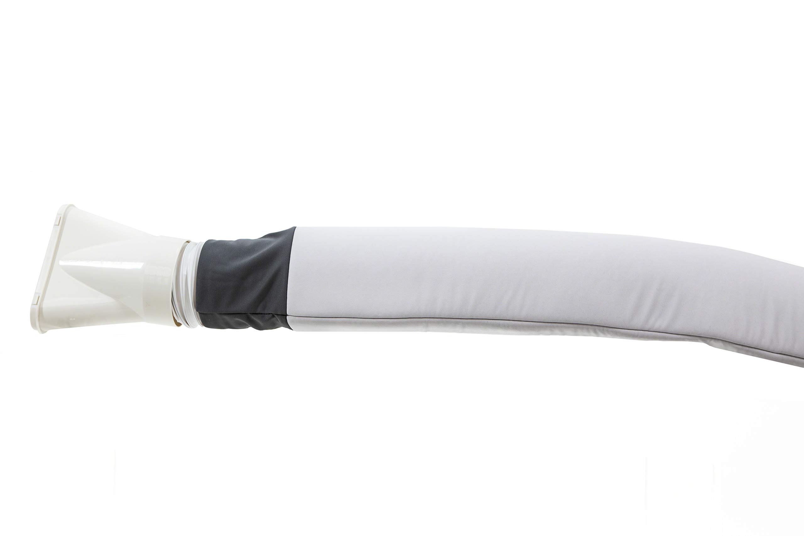 De'Longhi Insulated Hose Cover for Portable Air Conditioners (), DLSA003, 11"D x 15"W x 3"H, Gray