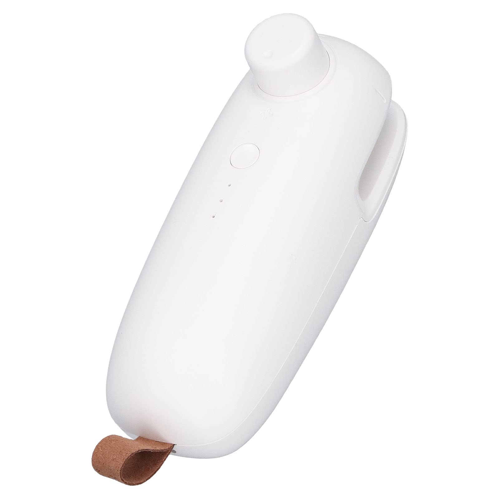 Heat Bag Sealer USB Charging Cutter Sealing Machine for Convenient Food Storage (White)