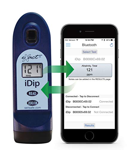 Industrial Test Systems Exact® iDip® Photometer 486101-SB-K Smart Brew Starter Kit with Meter, Blue