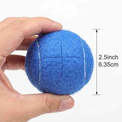 Damooo 4/8 PCS Precut Walker Tennis Balls, Universal Walker Glide Balls, Walker Accessories Glides for Chair Legs and Floor Protection (4pack, purple)