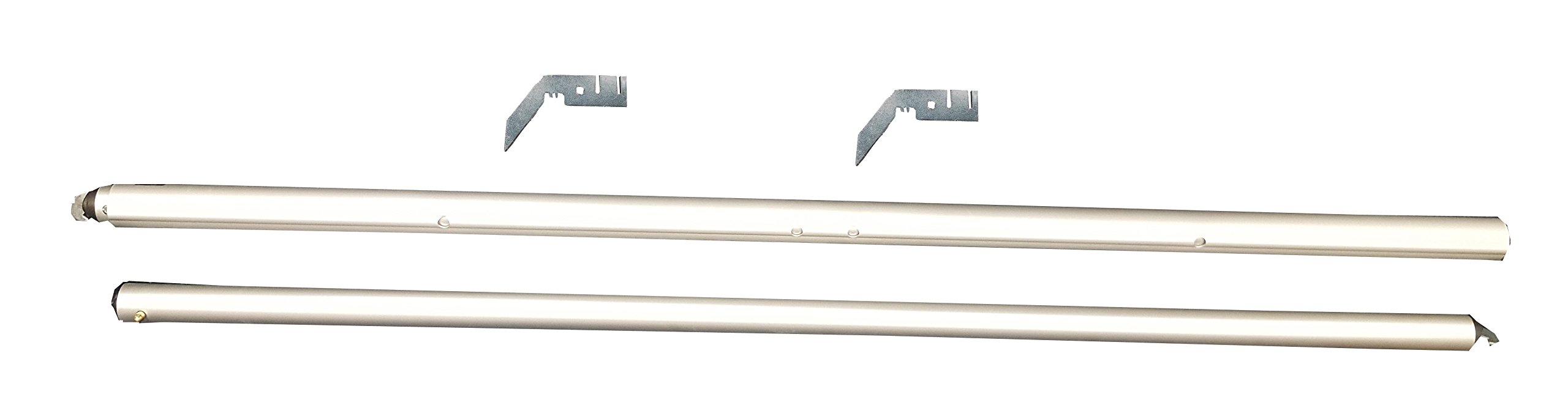 OnlineEEI, Double Layer Adjustable Crossbar and Hangers for use with Pipe and Drape Kit, 8-10ft Width