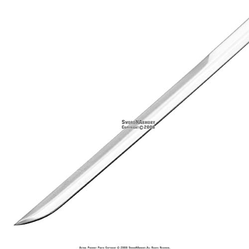 Munetoshi Military US Army Officer Saber Ceremonial Steel Sword Replica Engraving w/Carrying Bag
