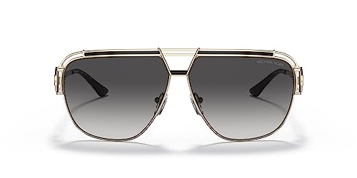 Michael Kors Vienna MK1102 - 10148G Sunglasses Light Gold W/ Grey Gradient 61MM