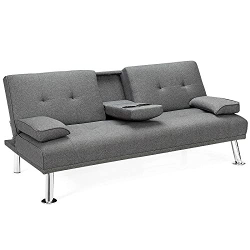 SDQF Sofa Bed, Light Grey Sofa Sofa Bed Sofas for Living Room Living Room Furniture Floor Sofa Furniture for Living Room Sofa Bed Couch Fold Out Couch Bed