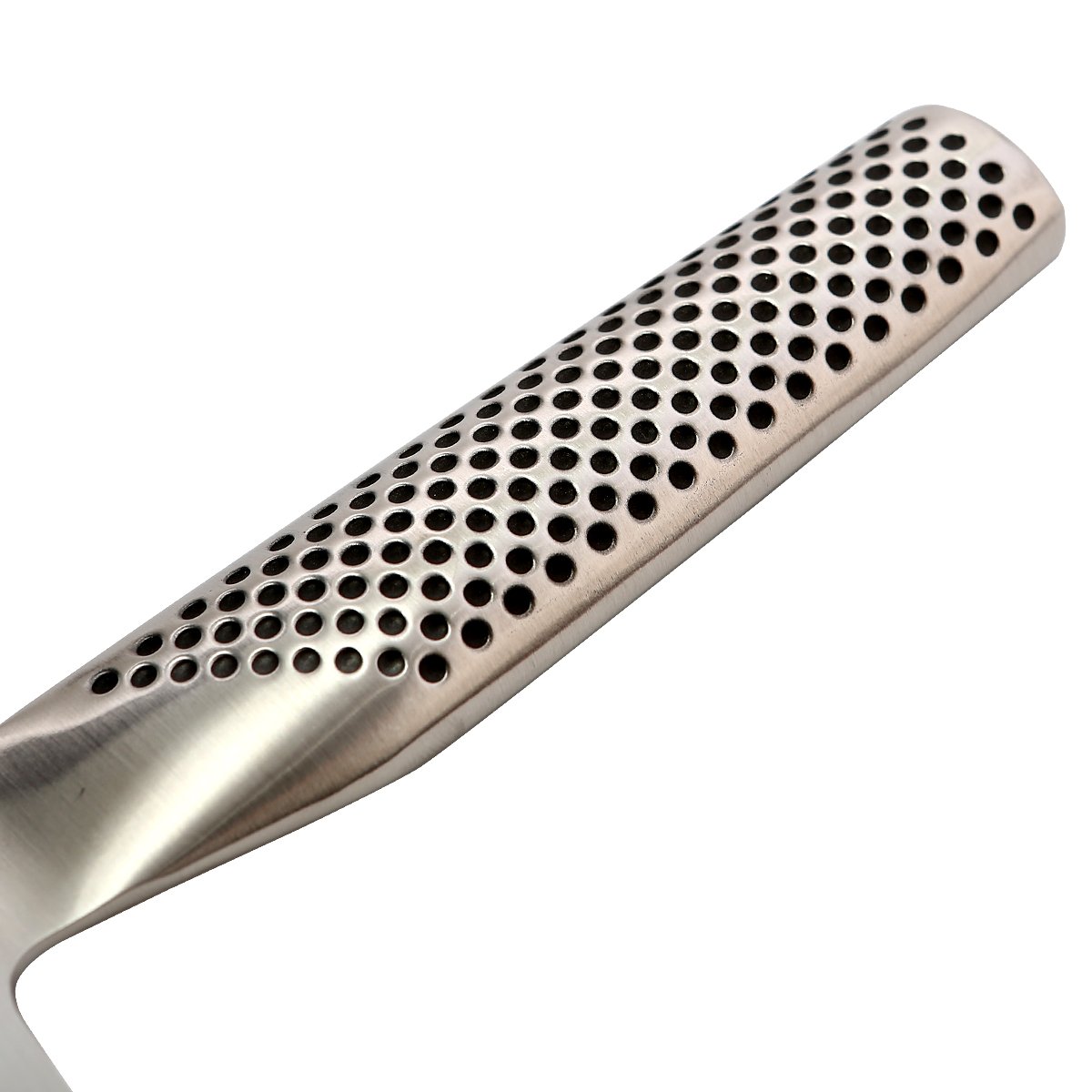 Global G-48-7 inch, 18cm Santoku Hollow Ground Knife, 7", Stainless