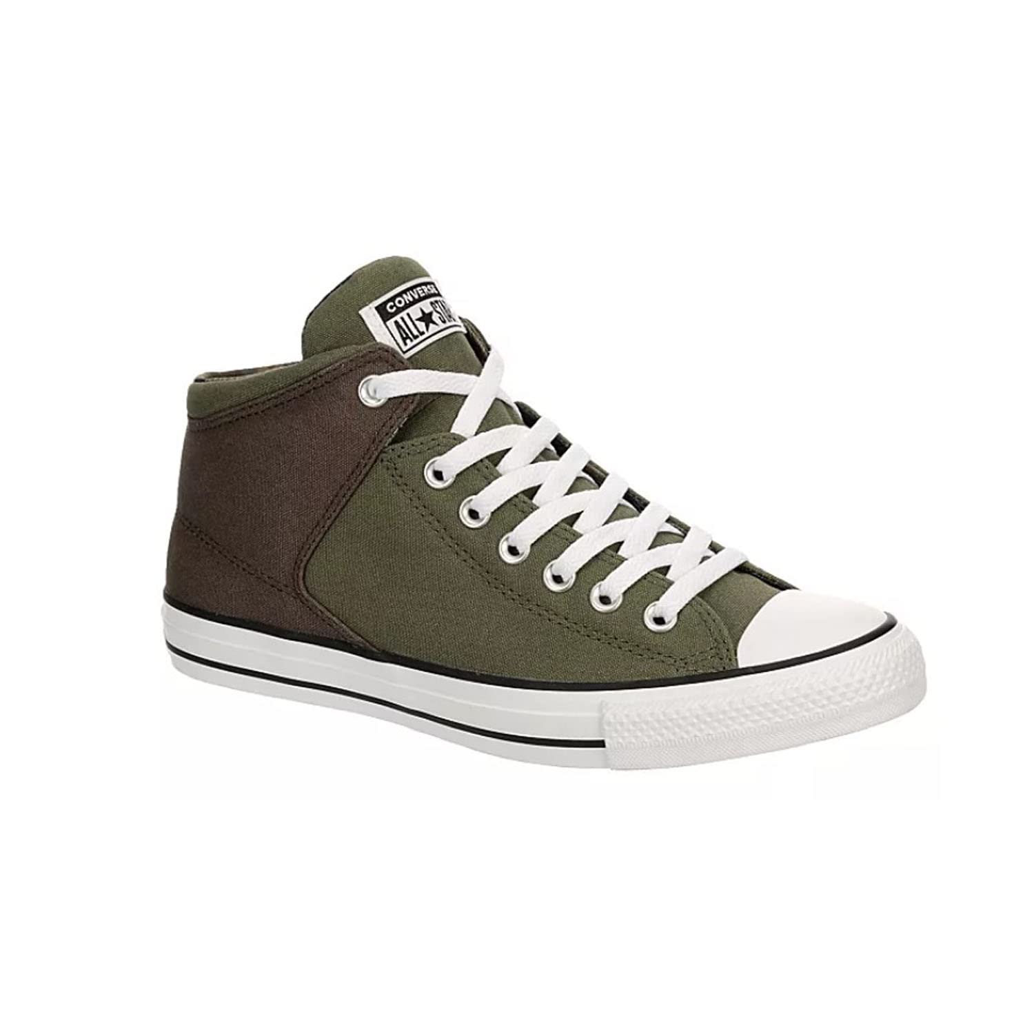 Converse Unisex Chuck Taylor All Star Mid High Street Sneaker - Utility/Engine Smoke/White 15