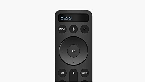 OEM Replacement Bluetooth Backlit Display Sound Bar Remote Controller fit for Vizio 5.1.2 and 5.1.4 Premium Sound Bar Home Theater System(M512a-H6, M512a-H6, P514a-H6)
