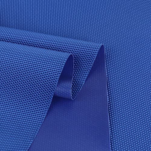 Shiny Waterproof Canvas Fabric for Outdoor/Indoor Project,1680 Denier Smooth Canvas Cordura Fabric Apply to Craft,DIY,Bag and Case,Home Decor, Sunbrella,Awning,60"Wide,Sold by The Yard (Blue)