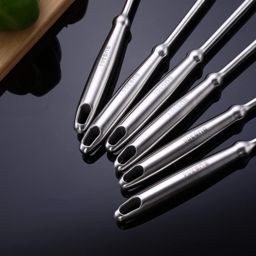 Cooking Utensils Set,7 PC 304 Stainless Steel Kitchen Utensils Set with Rotating Holder,Kitchen Tools Set,Wok Spatula,Soup Ladle,Slotted Spoon,Slotted Spatula,Server Spoon,Pasta Server