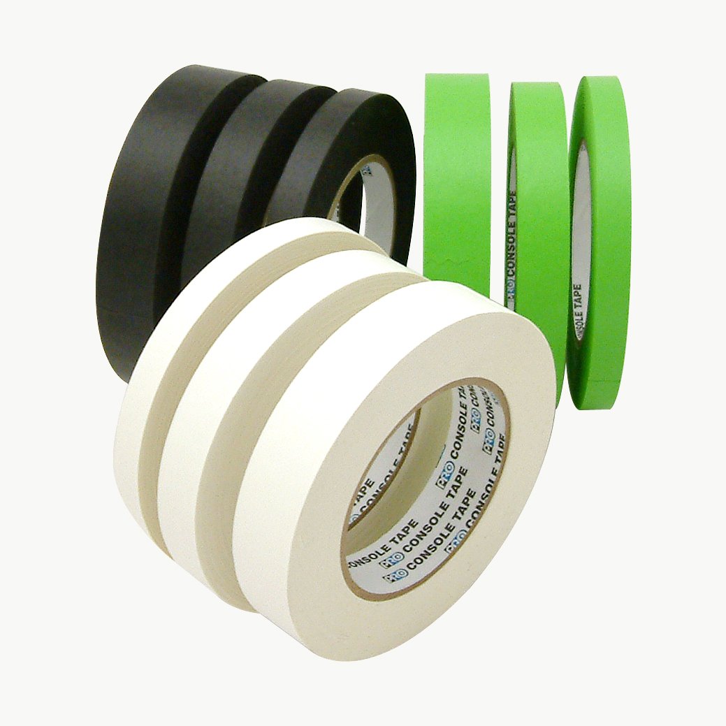 ProTapes Artist Tape Flatback Printable Paper Board or Console Tape, 60 yds Length x 3/4" Width, White (Pack of 1)