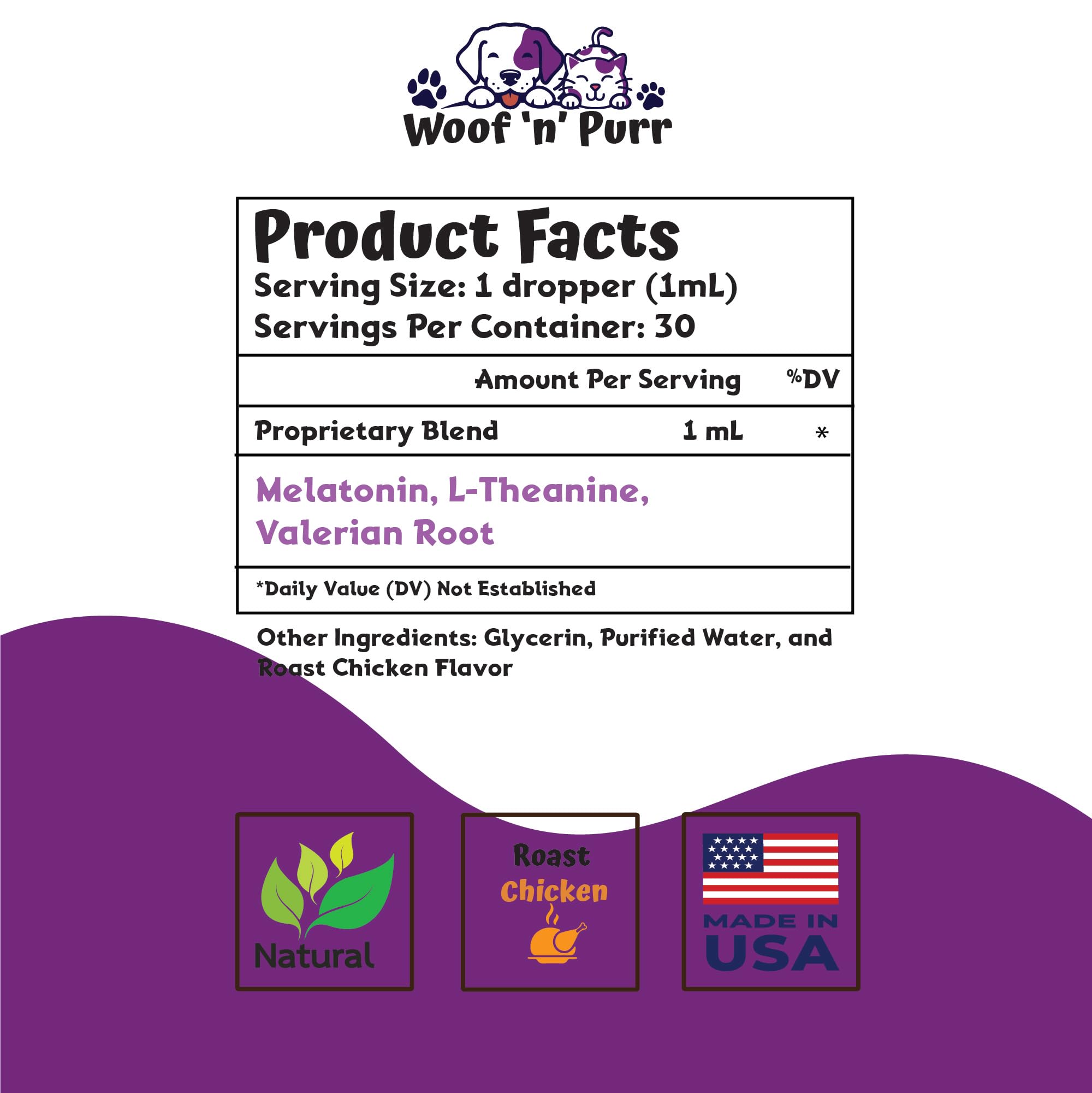 Melatonin for Cats | Supports Healthy, Restful Sleep for Your Cat | Cat Stress Relief | Cat Calming | Cat Anxiety Relief | Cat Melatonin | Anxiety Relief for Cats | Cat Sleep Aid | 1 fl oz